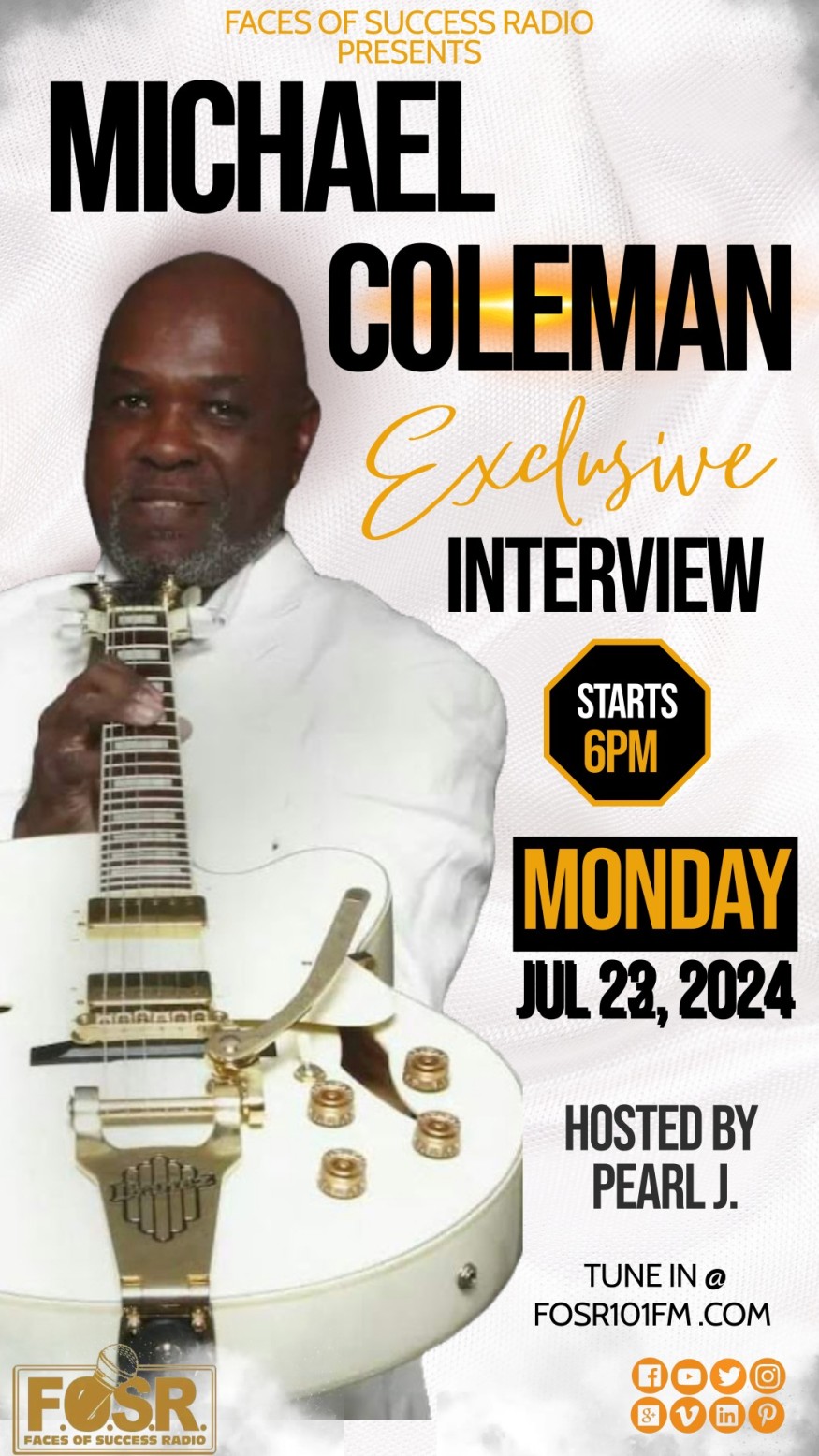 Exclusive Interview with Musician Michael Coleman - Faces Of Success ...